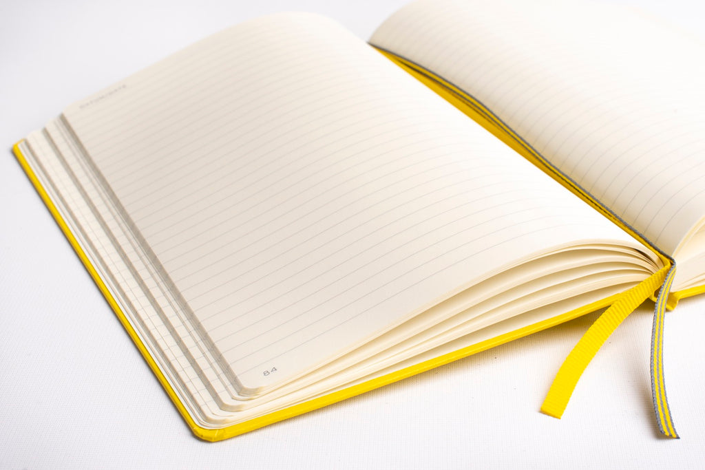 Carnet de notes JAUNE CITRON ABONDANCE – LA LIBRAIRIE DE LILOU