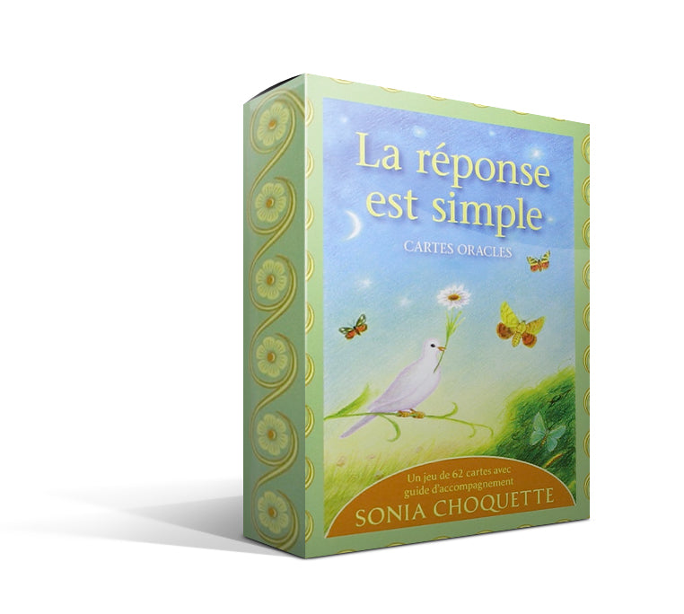 PACK Livre et Cartes Oracle La Réponse est Simple de Sonia Choquette ...